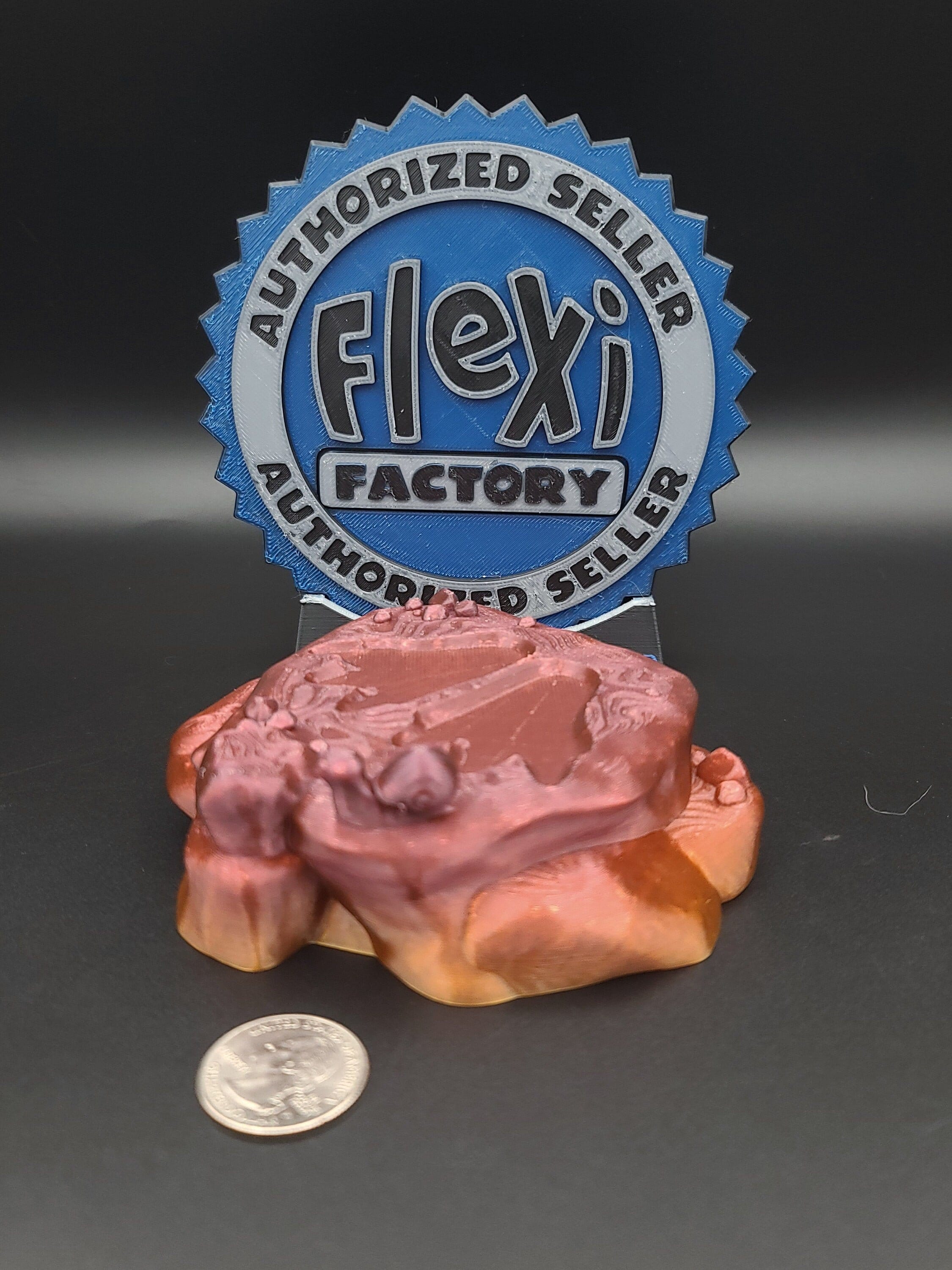 Rainbow T-Rex Stand 3D Printed. Stand for Tyrannosaurus. Super cute to