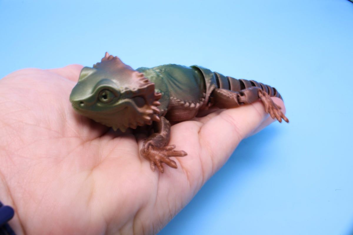 Bearded Dragon -3D Printed 6in.