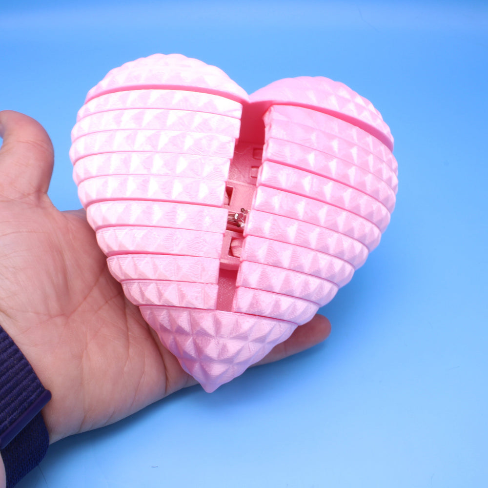 Articulated Open Heart Proposal 3D Printed