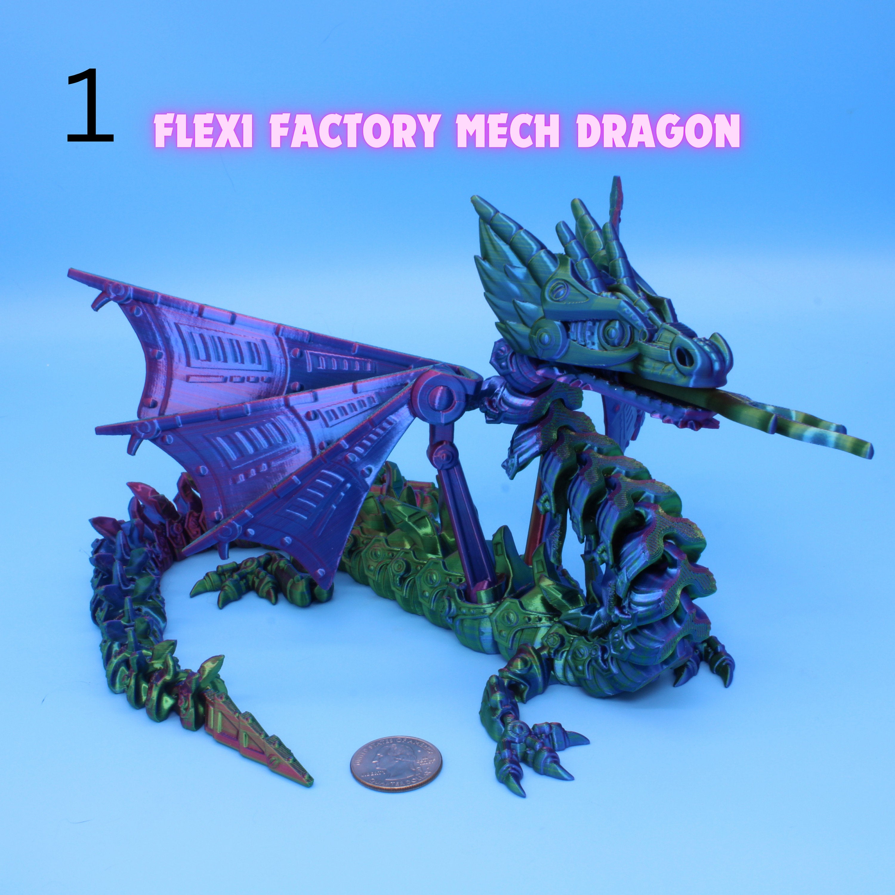 Flexi Factory Mech Dragon 3 Styles (Made)
